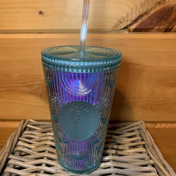 Starbucks | Dining | Starbucks Grande Mermaid Scale Cold Cup Tumbler ...